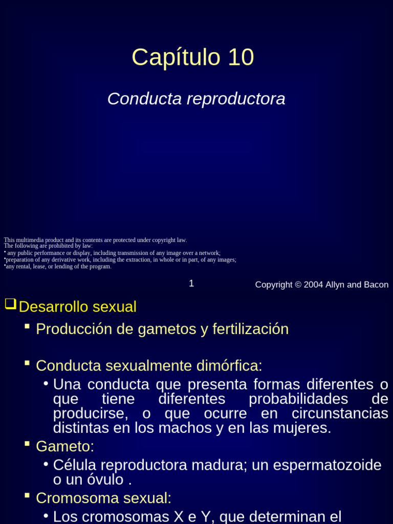 Desarrollo y Control de la Conducta Reproductora | PDF | Ovario ...