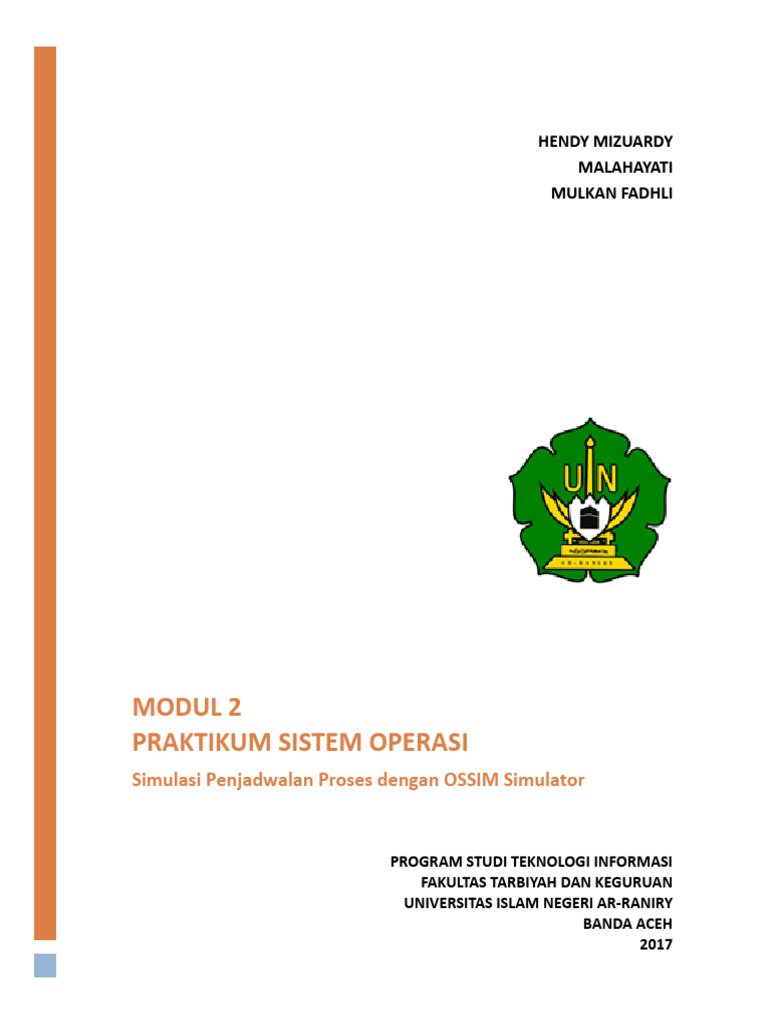 SO Modul 2 - Scheduling FCFS Dan Priority | PDF