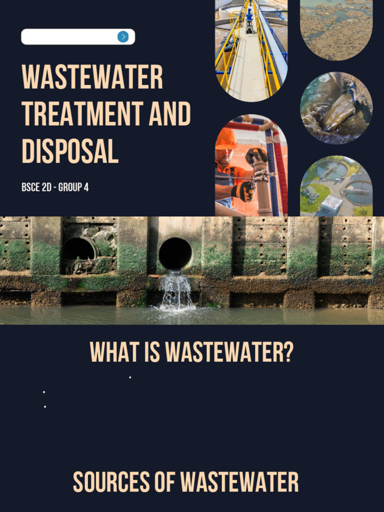 Unit-4-Wastewater-Management | PDF | Sanitary Sewer | Sewage Treatment