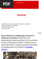 Smacna Standards | PDF | Duct (Flow) | Temperature