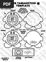 Ben's Paper Puppets - Jeffy Paper Puppet Template © Ben Stanley 2024 | PDF