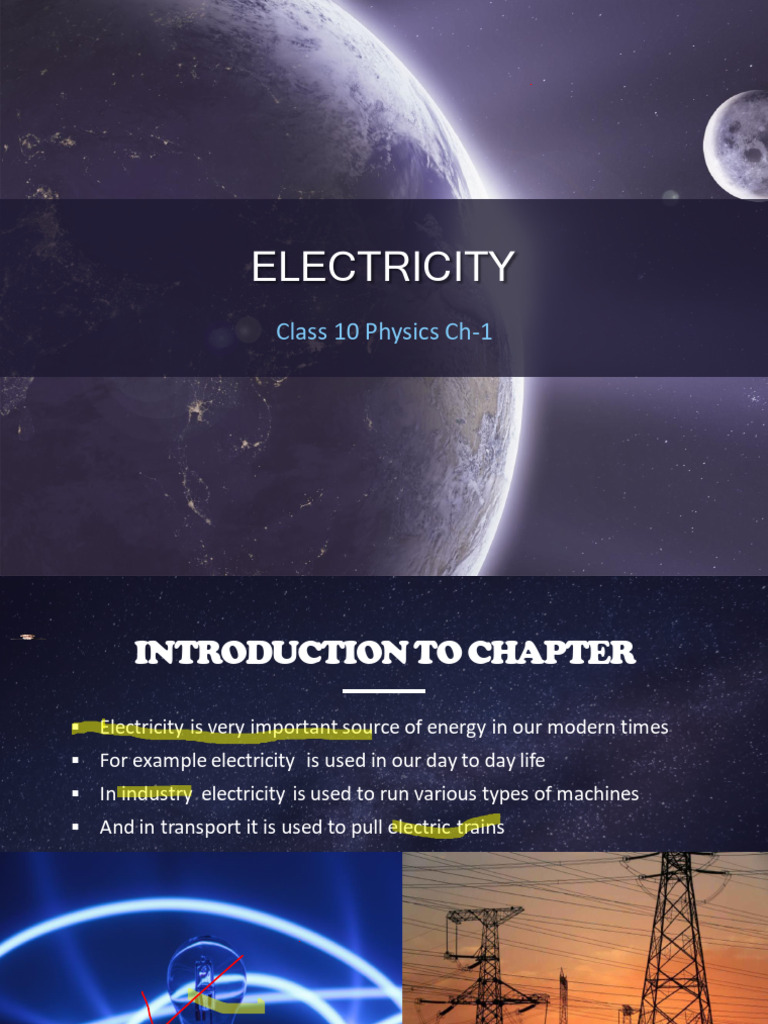 Electricity With Handwritten Notest | PDF | Electrical Resistivity And ...