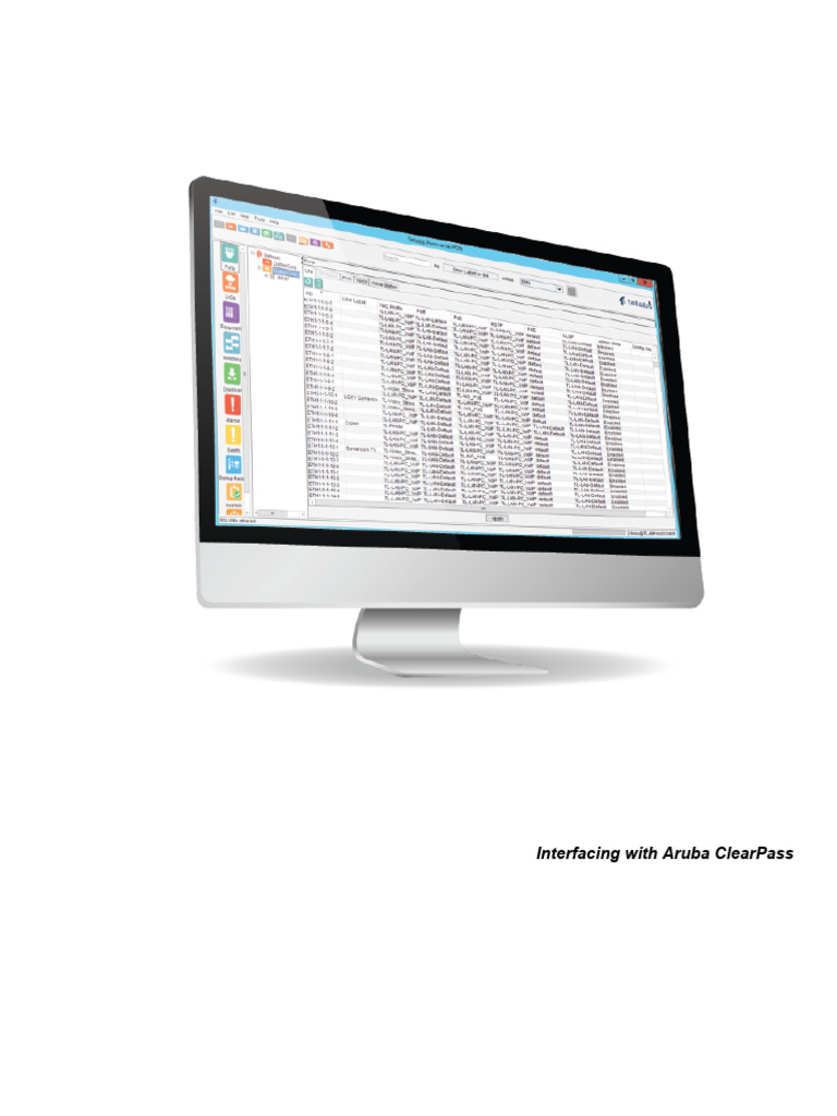 Tellabs Interfacing With Aruba Clearpass | PDF | Radius | Computer Network