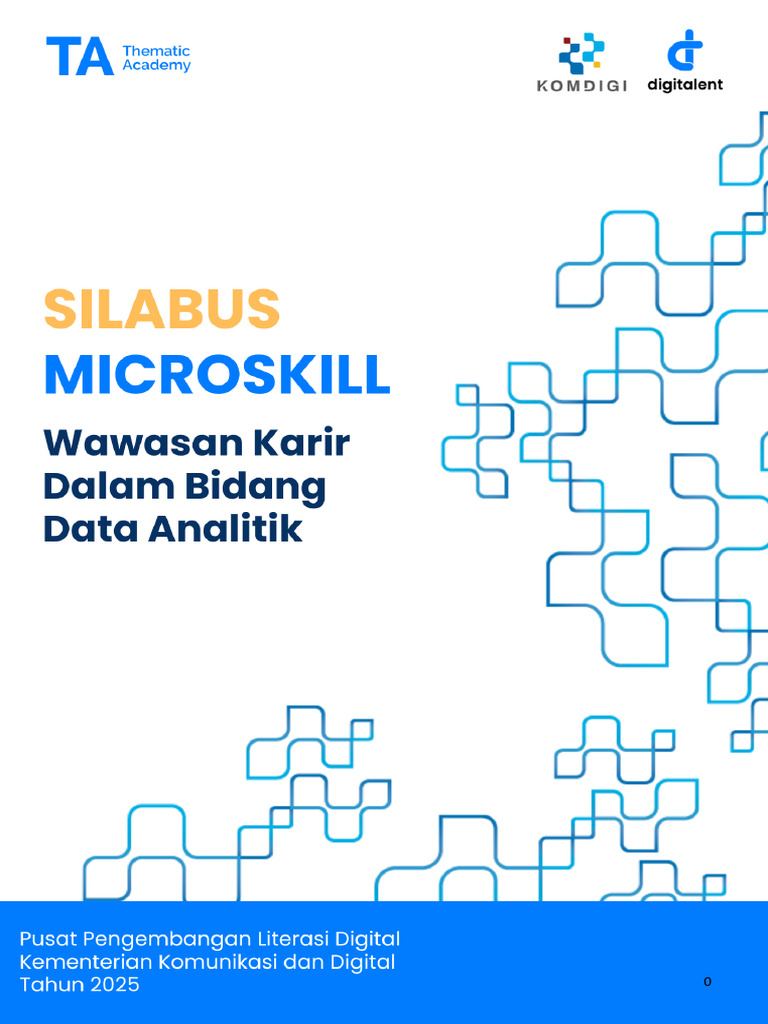 Silabus - Wawasan Karir Dalam Bidang Data Analytics | PDF
