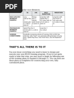 Daniels' Running Formula Overview | PDF | Running | Physical Fitness