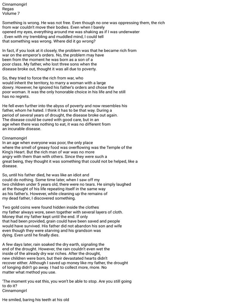 Regas Volume 7 (English) | PDF