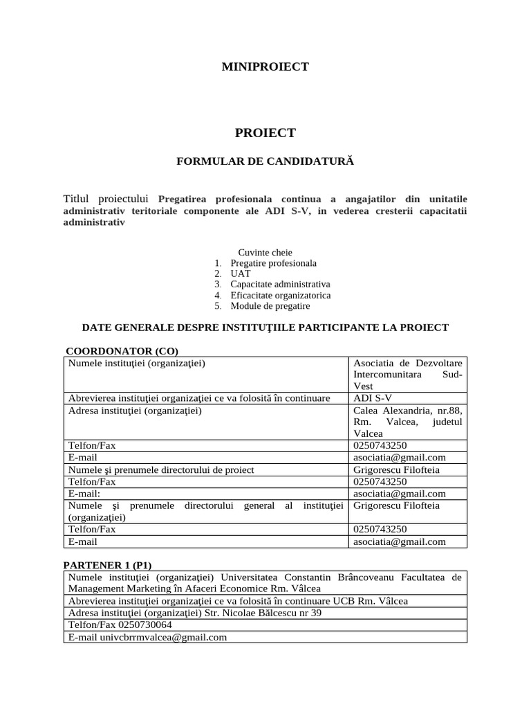 Miniproiect | PDF