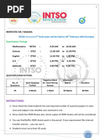 INTSO Level II Exam Pattern 2023-24 | PDF | Teaching Methods ...
