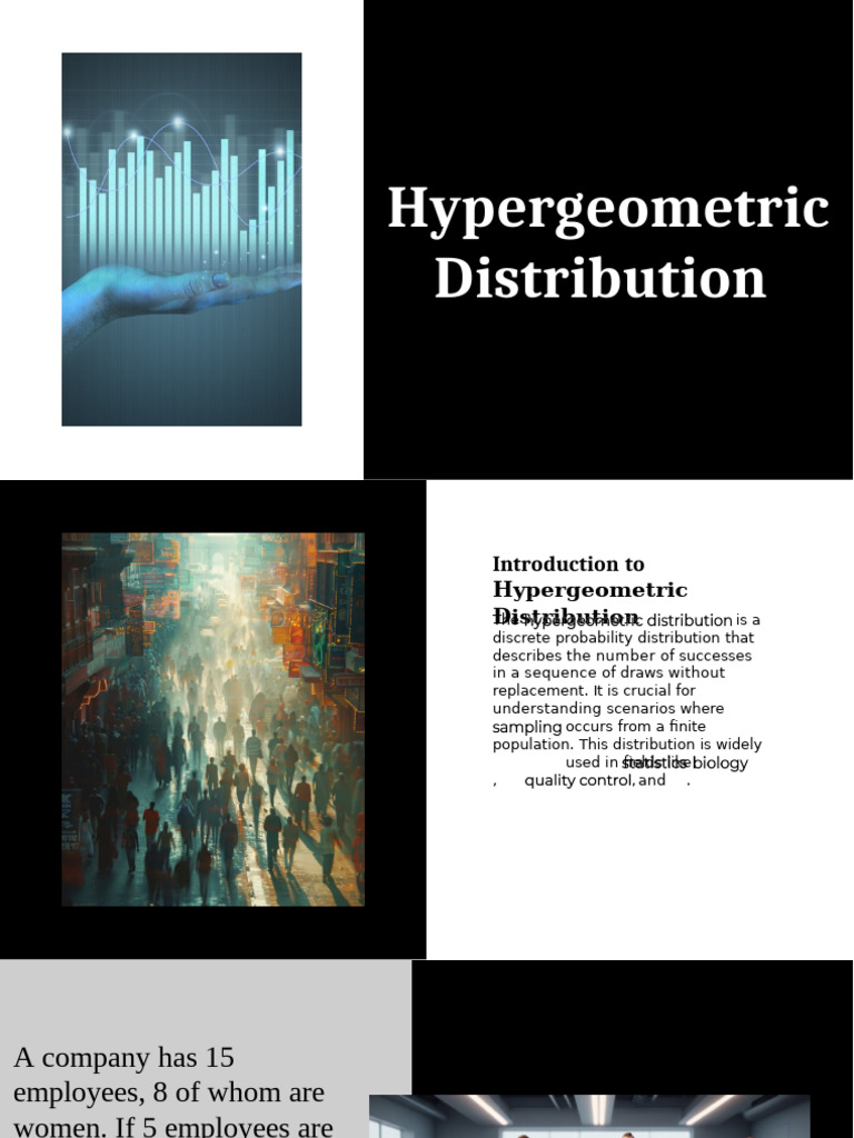 Hypergeometric Probablility | PDF | Probability Distribution | Statistics