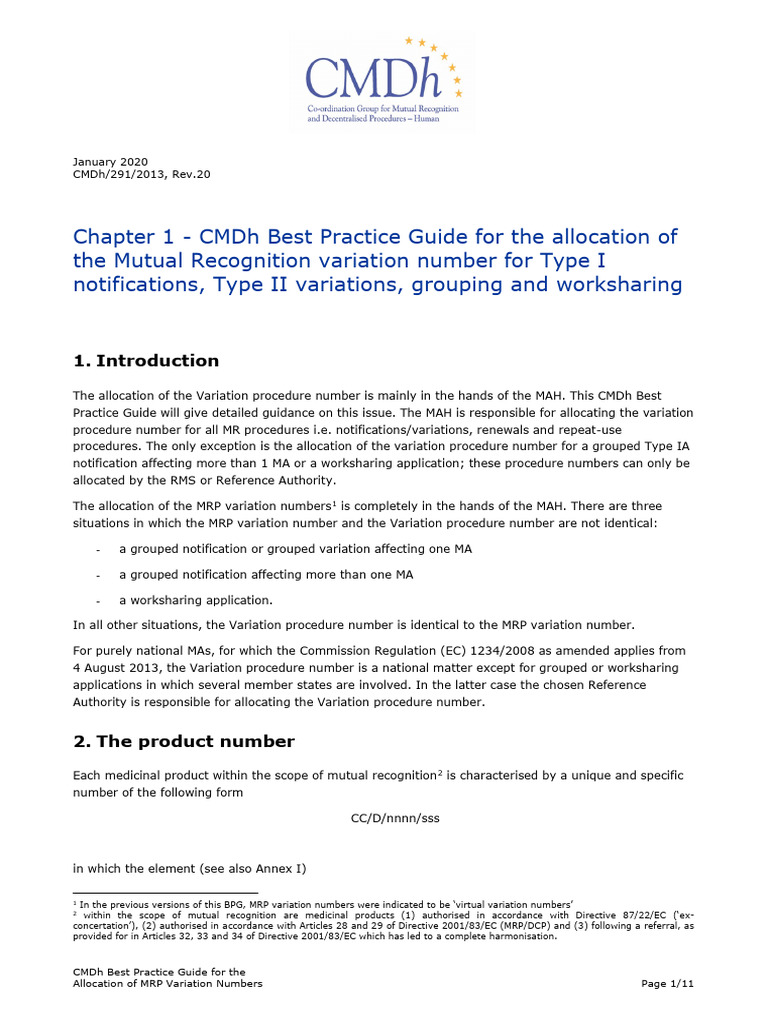 1-Mutual Recognition Variation Number | PDF