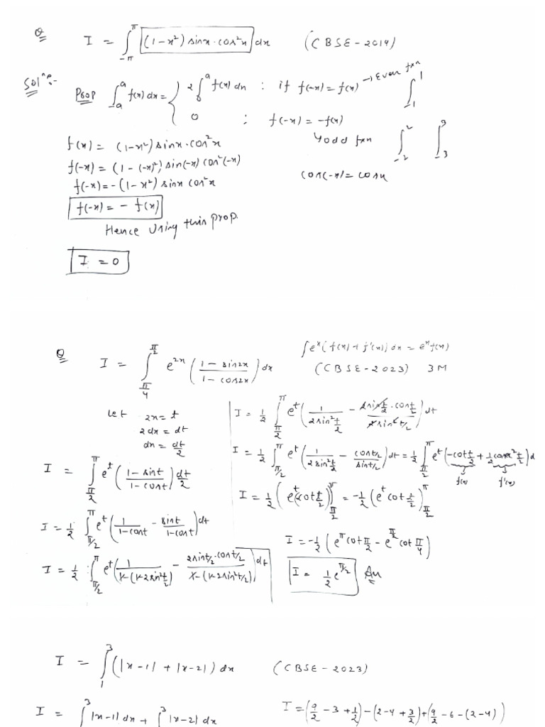 Definite Integration - Part 2 | PDF