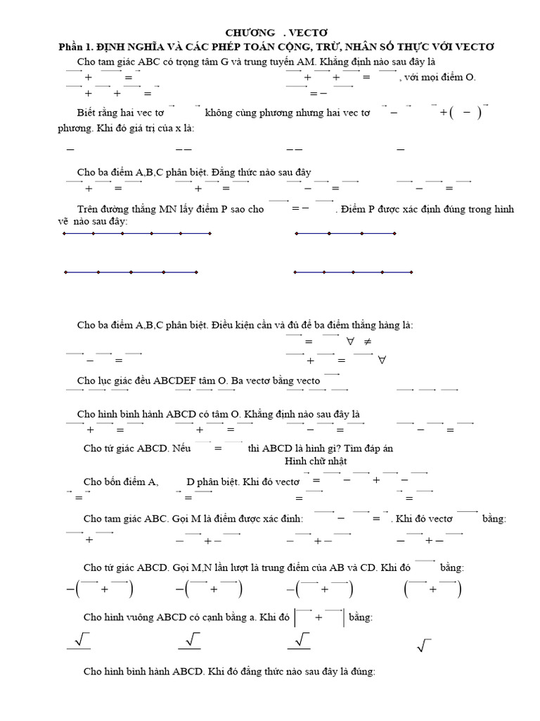 BT Chương 5 Toán 10 CTST | PDF