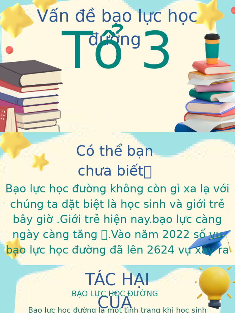 Blue Colorful Cute School Library Introduction Presentation | PDF