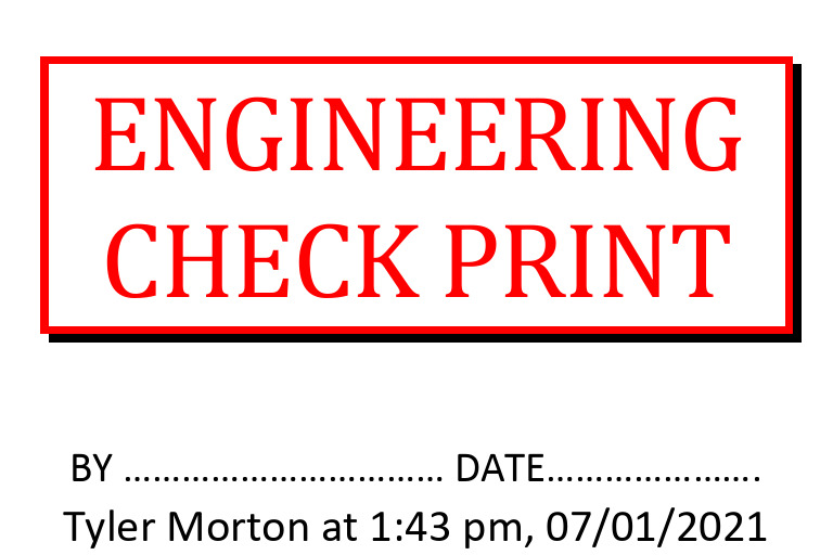 Engineering Check | PDF