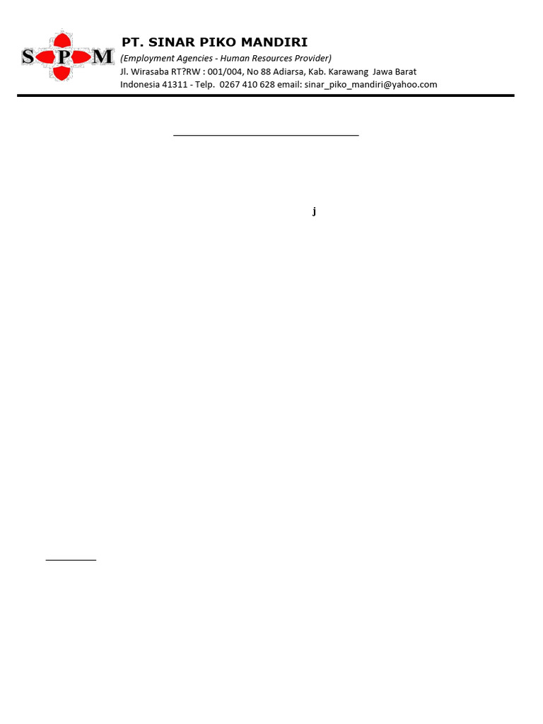 Sinar Piko Mandiri | PDF