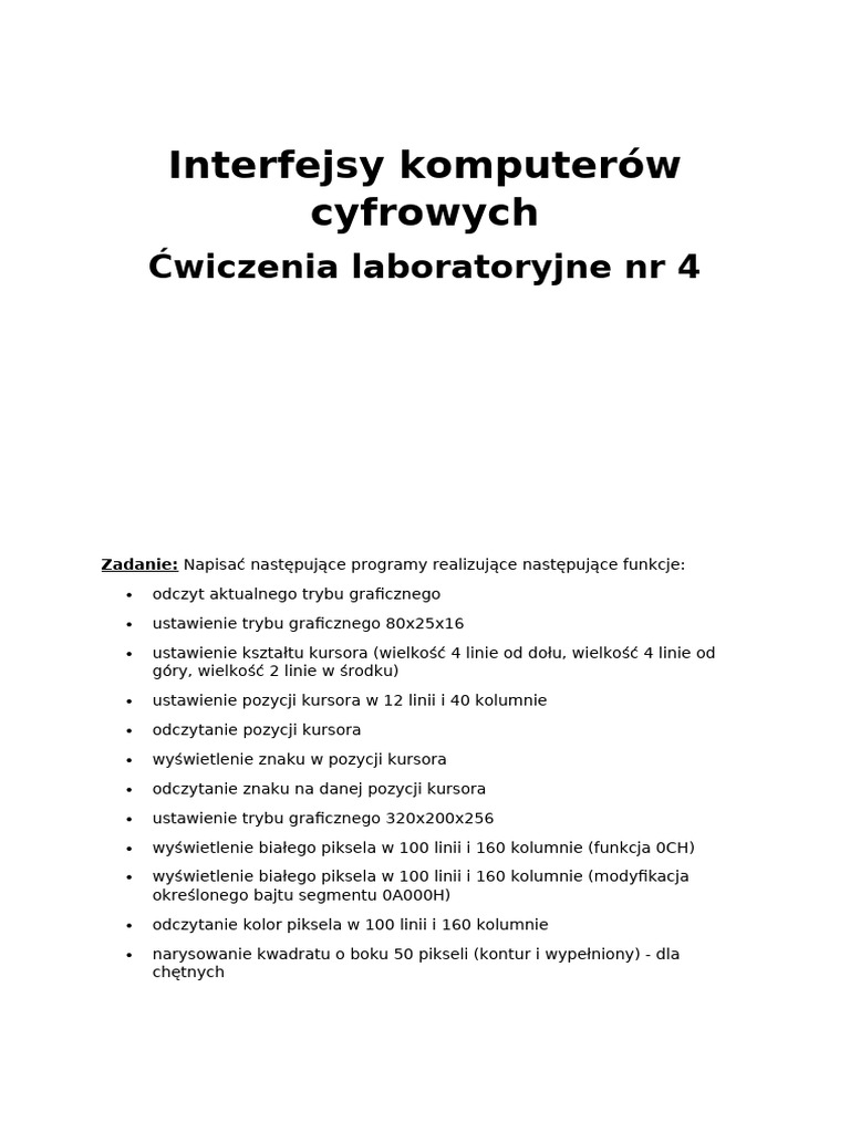 IKC Sprawozdanie NR 5 | PDF