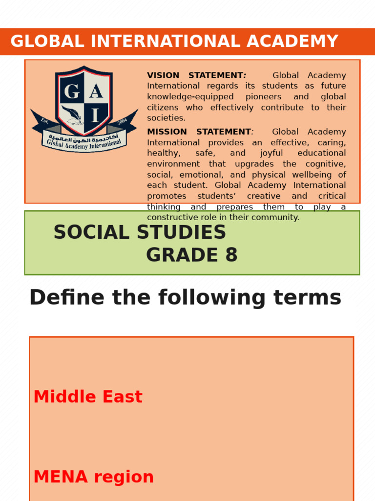 Development in The Middle East | PDF | Middle East | Old Age