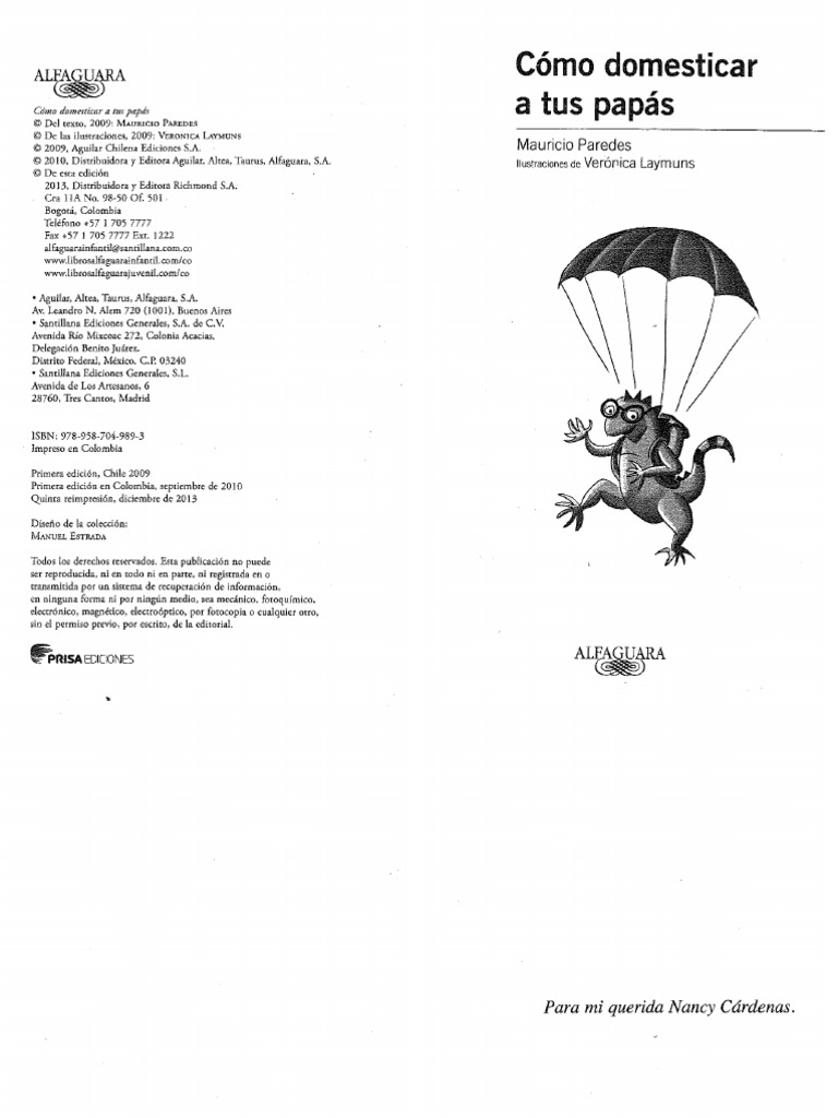 Como Domesticar A Tus Papas | PDF