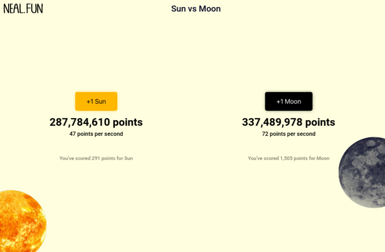 Sun Vs Moon | PDF