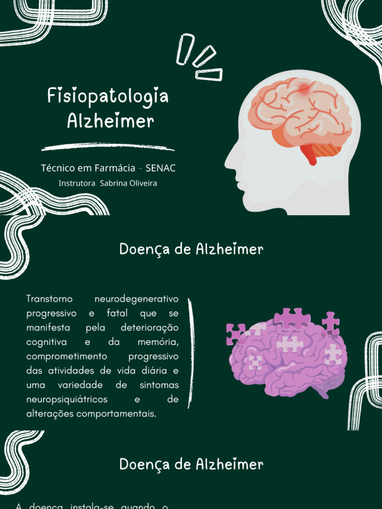 Fisiopatologia Alzheimer | PDF
