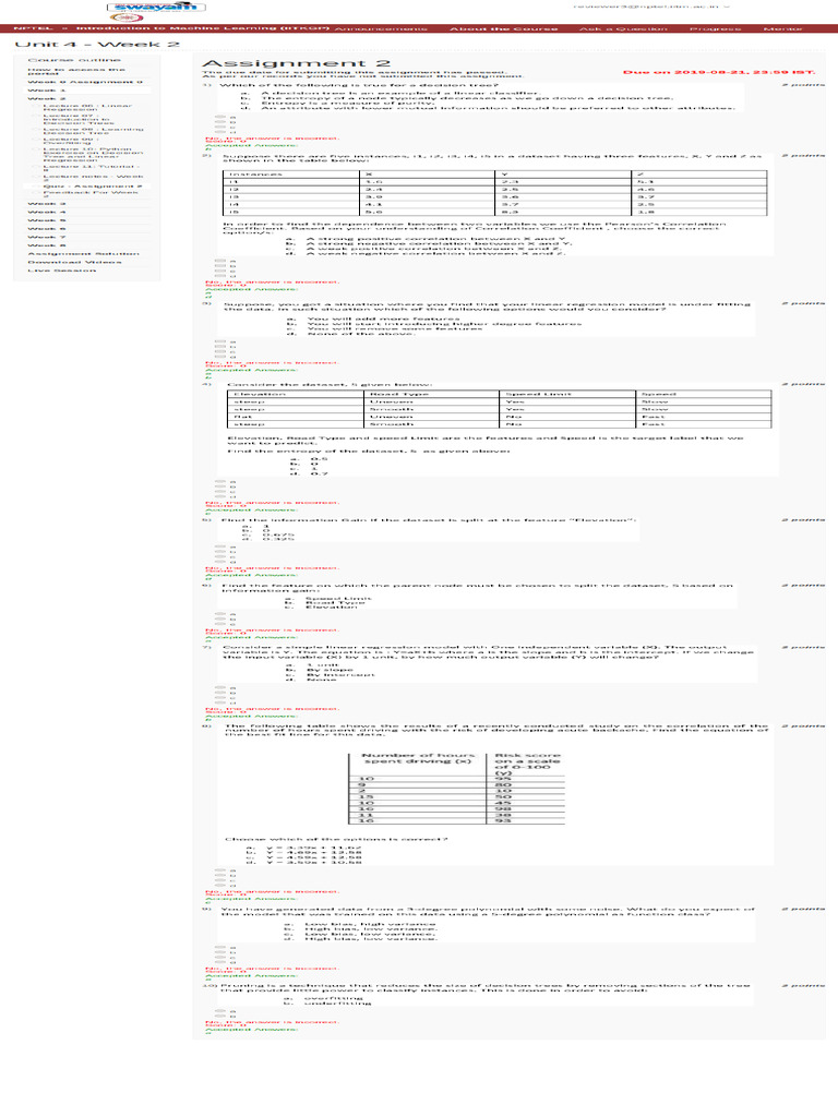 Noc19 Cs52 Assignment Week 2 | PDF