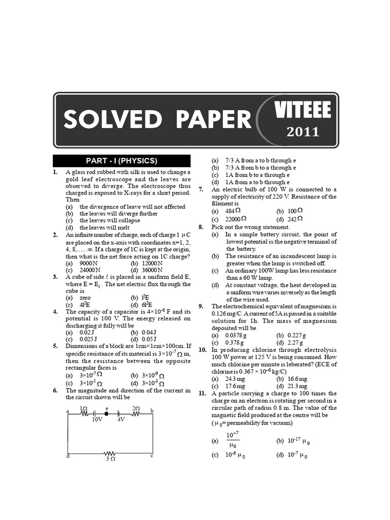 2011 | PDF | Electronvolt | Electron