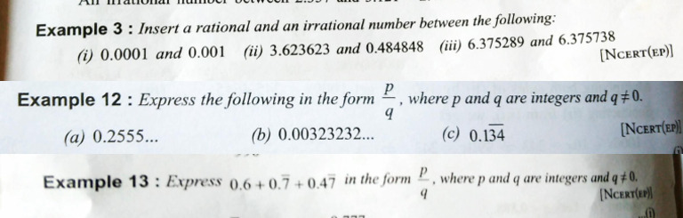 Number System- Extra Sums. | PDF