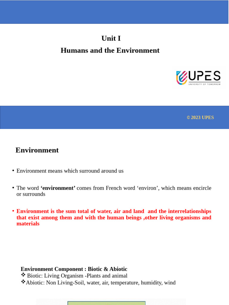 Unit 1 Human and Envrionment (3) | PDF | United Nations Framework Convention On Climate Change ...