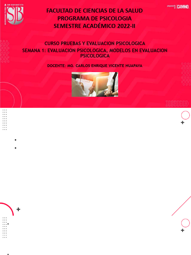 Pruebas y Evaluacion Psicologica e.f | PDF | Sicología | Evaluacion psicologica