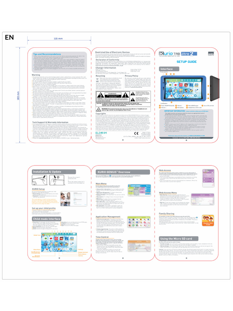 Kurio Tab Ultra 2 Nickelodeon 32gb Pink | PDF