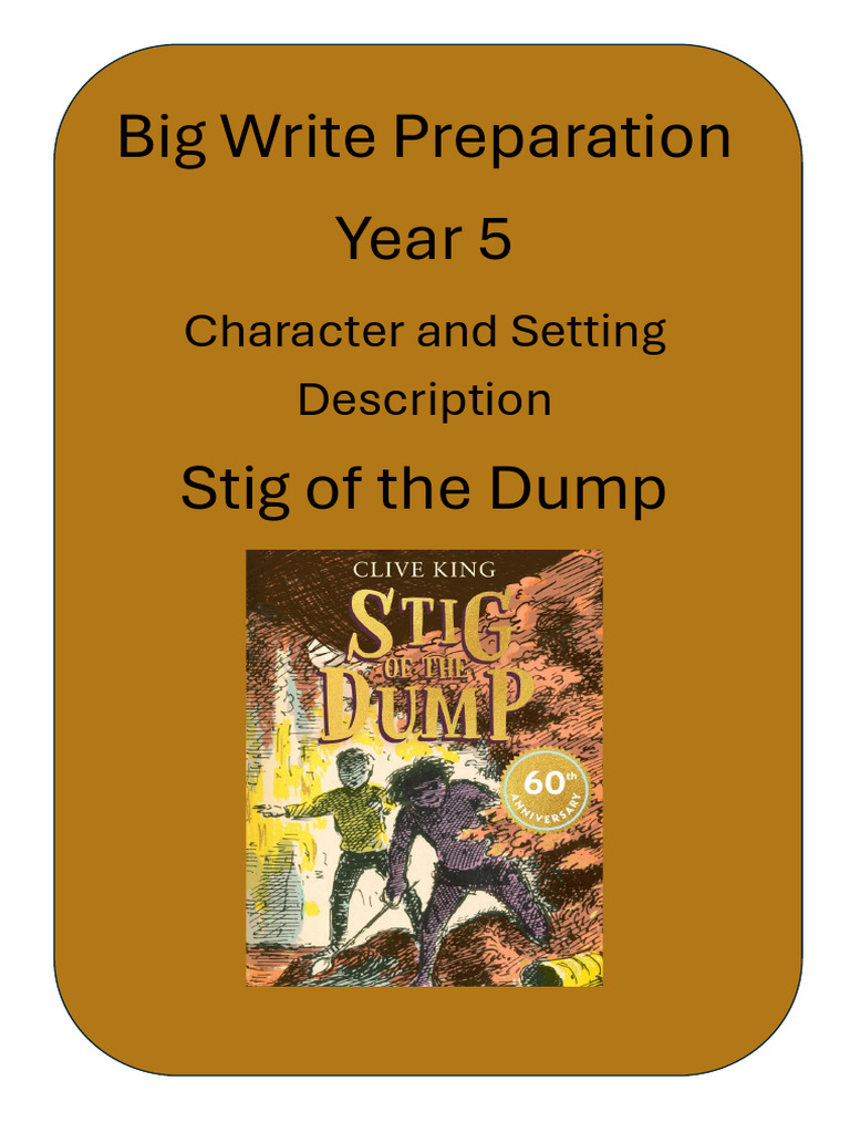 Year 5 Character & Setting Description Guide | PDF | Linguistics ...