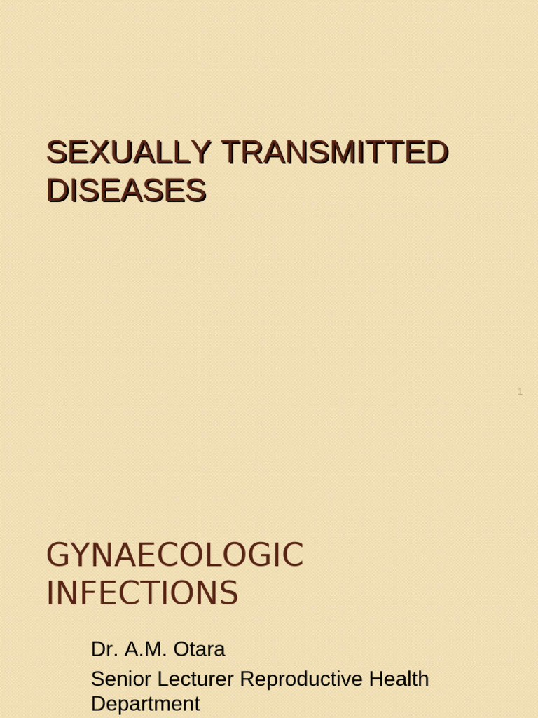 Gynaecologic Infections 2016 | PDF | Sexually Transmitted Infection ...