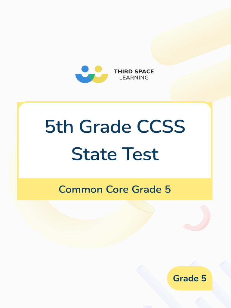 Grade 5 Common Core Math Questions | PDF | Rectangle | Mathematics