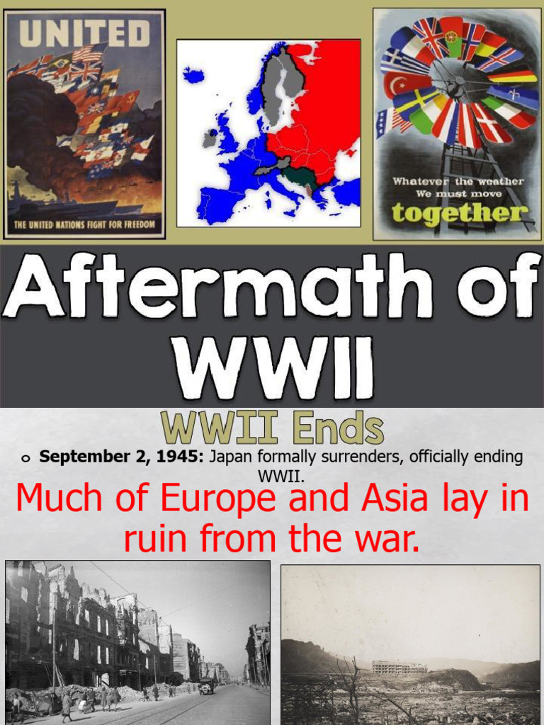 Aftermath of WWII No Prep Lesson PowerPoint Posted | PDF | Eastern Bloc ...