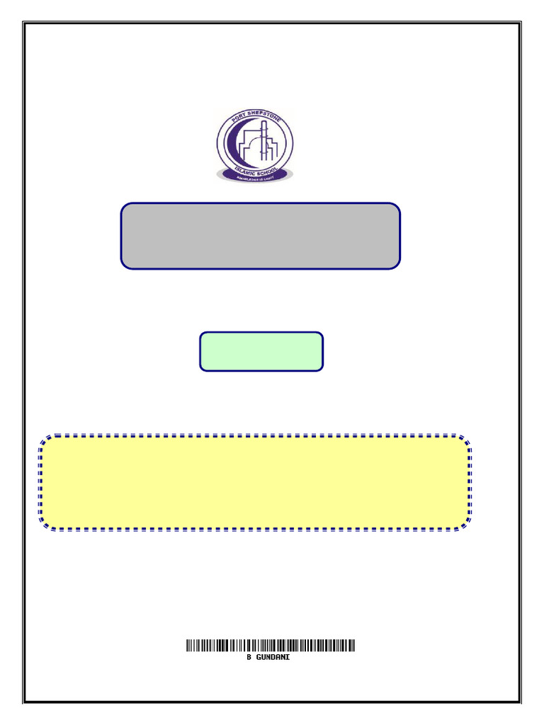 GR11 Psis Maths Measurement Test Two Term 4-1 | PDF | Sphere | Volume