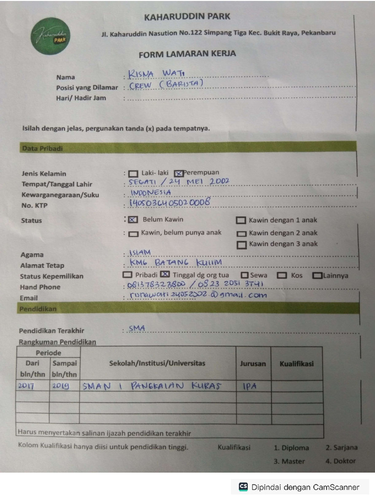 File Pendata v08 Palembang 34 (Rev) - 1 | PDF