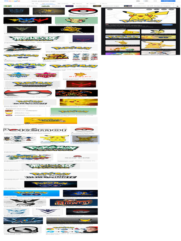 Best Pokemon Logo - Google Search | PDF | Pokémon