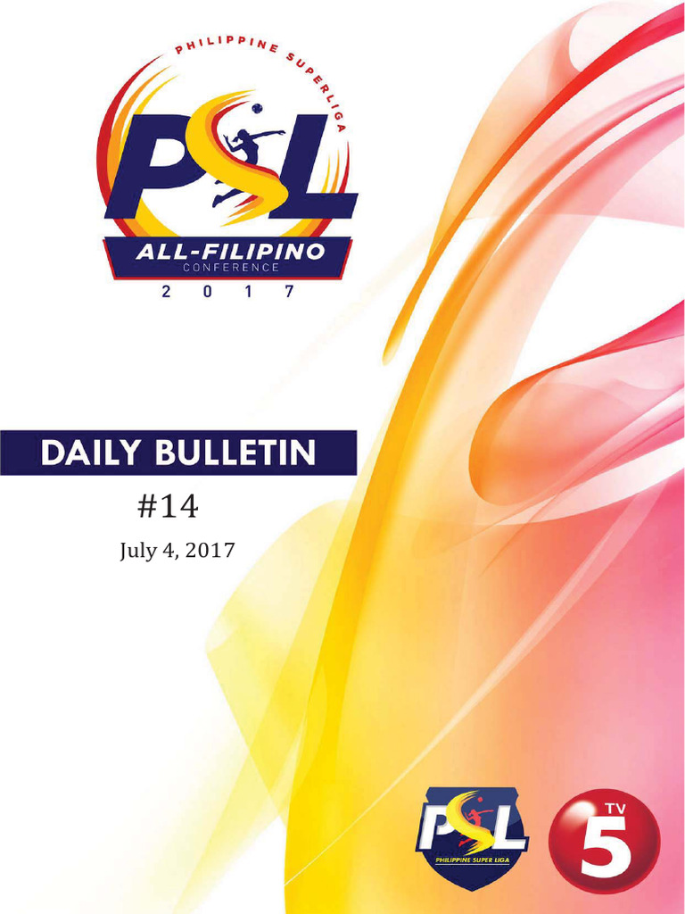 PSL-AFC-2017 DB#14 | PDF | Indoor Sports | Team Sports