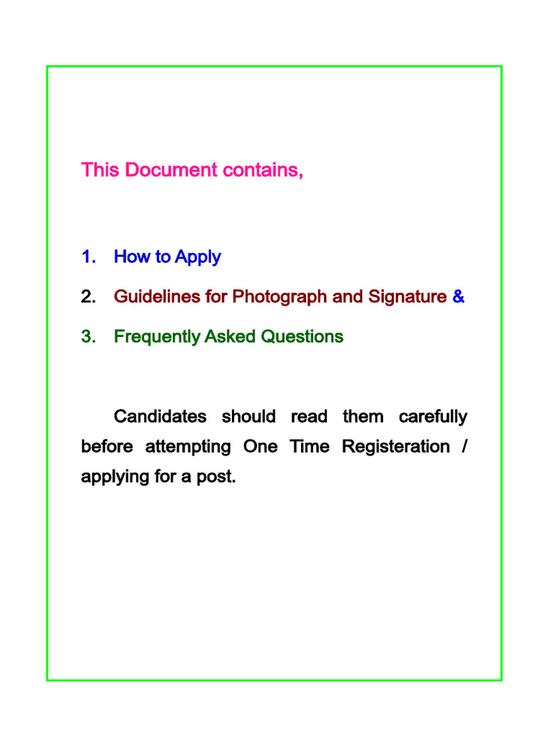 How To Apply Guidelines - 20!05!24 | PDF | Pixel | Password