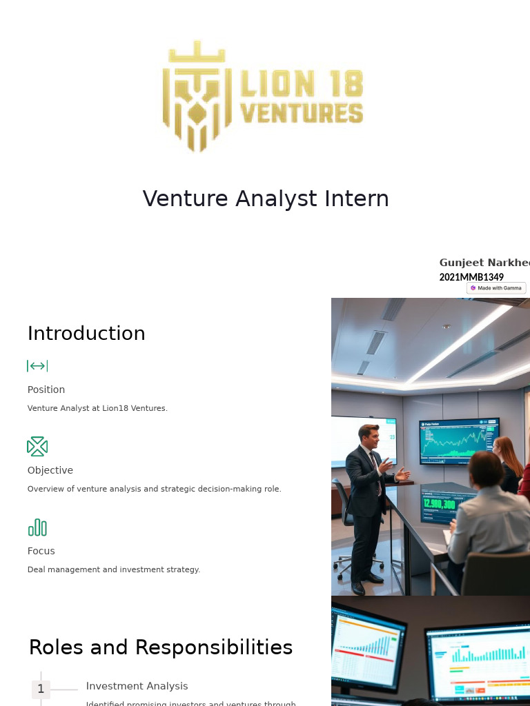 Internship Ppt | PDF
