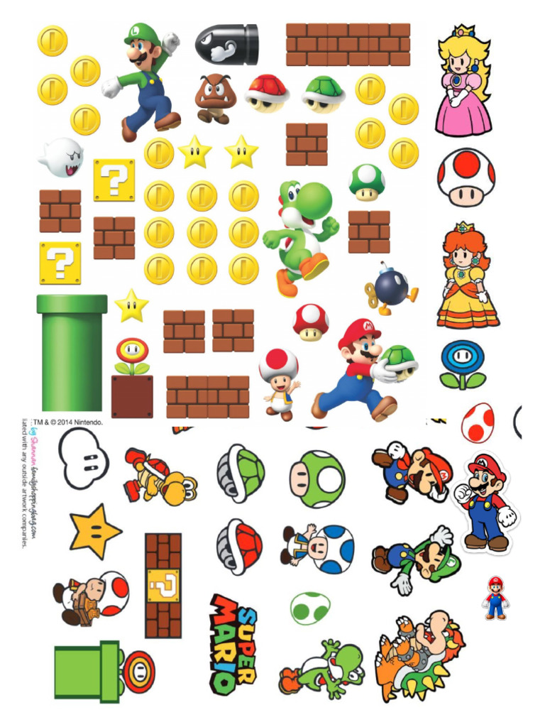 plantilla MARIO BROSS | PDF