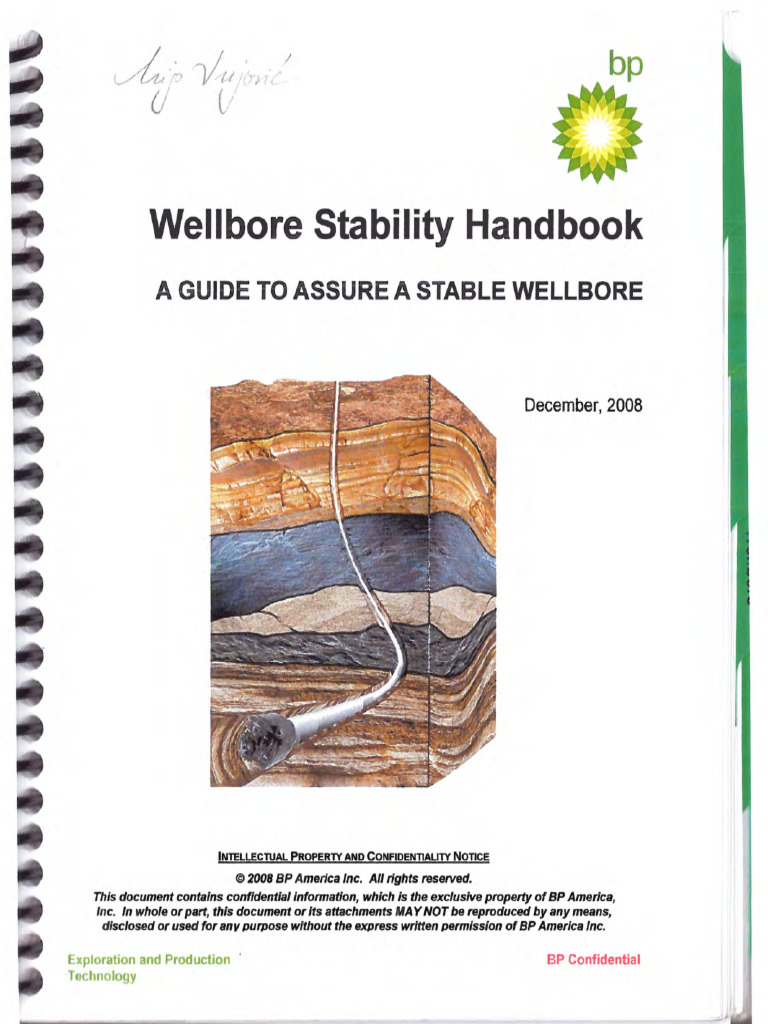 Wellbore Stability Handbook (Reduced File Size) | PDF | Fault (Geology ...