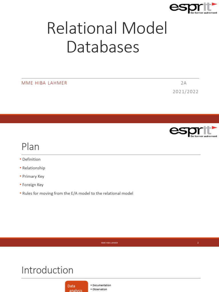 Chapter3 P1 Relational Model | PDF | Relational Model | Data Model