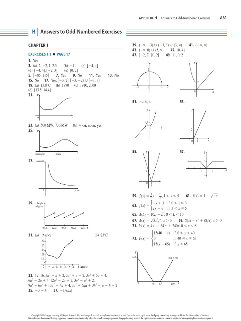 Answers Calc Metric | PDF