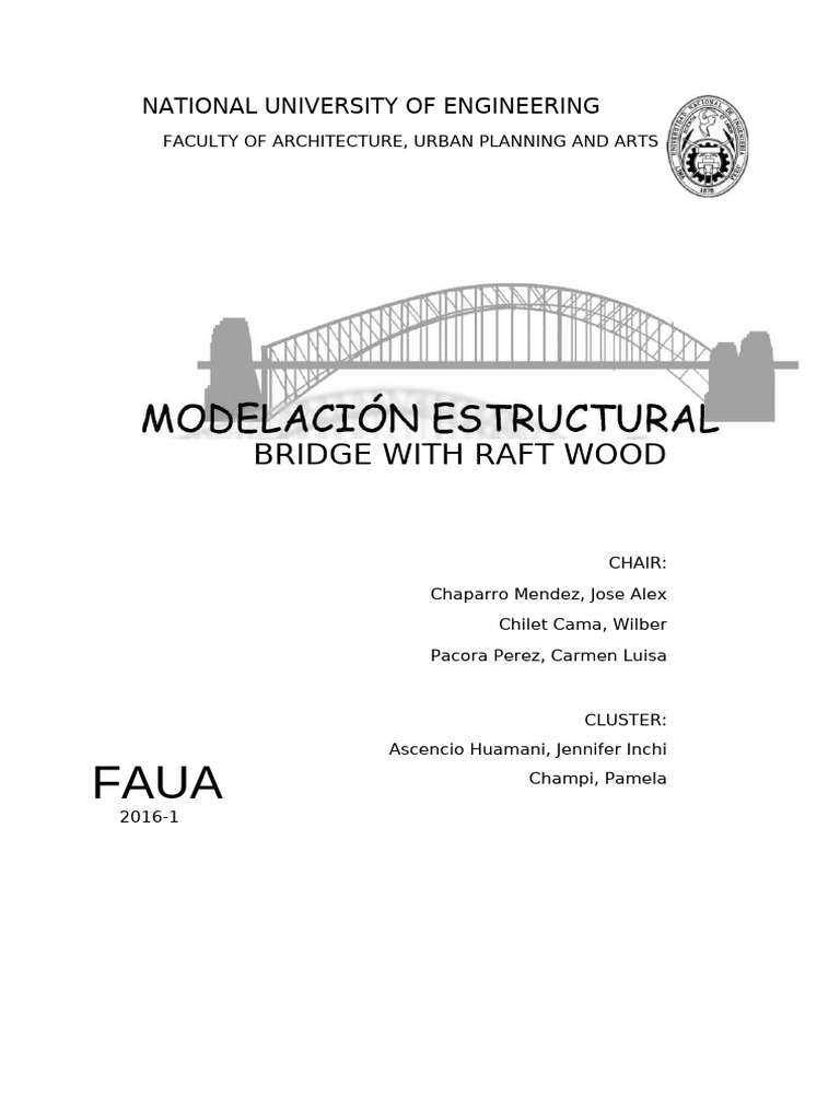 Balsa Wood Structural Bridge | PDF | Buckling | Bridge