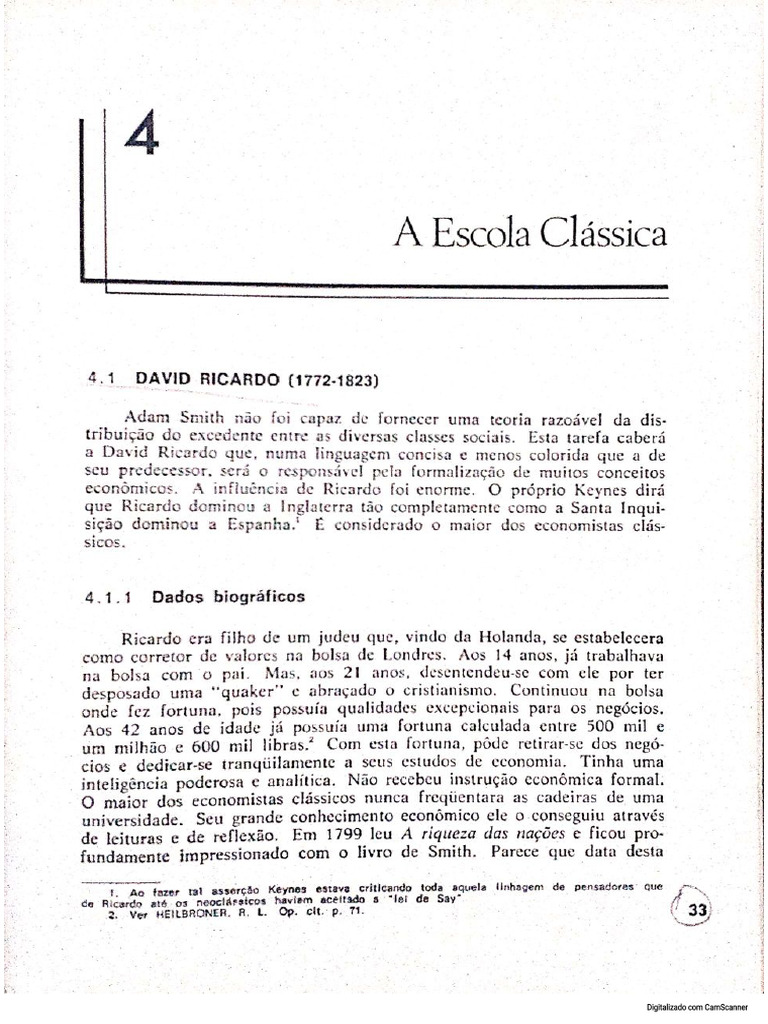 David Ricardo 1 | PDF