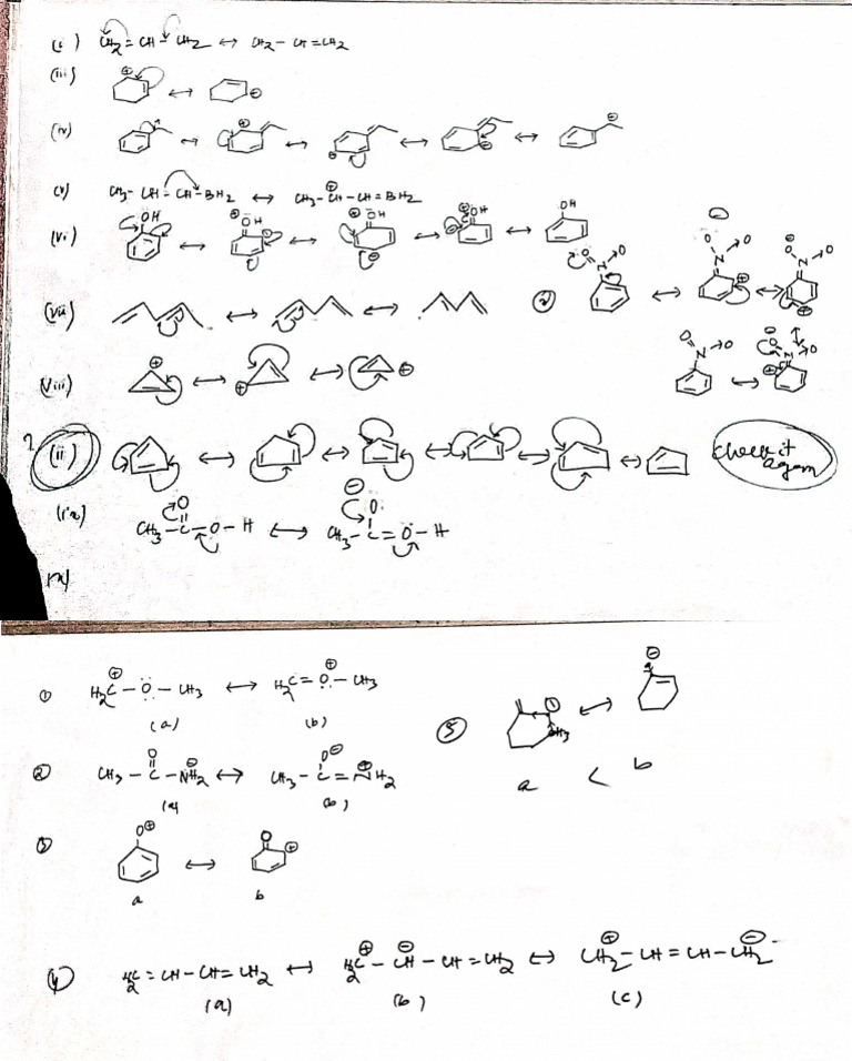 Resonance Class Notes | PDF