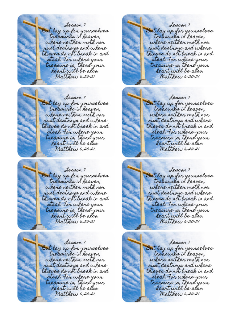 Verse cards | PDF