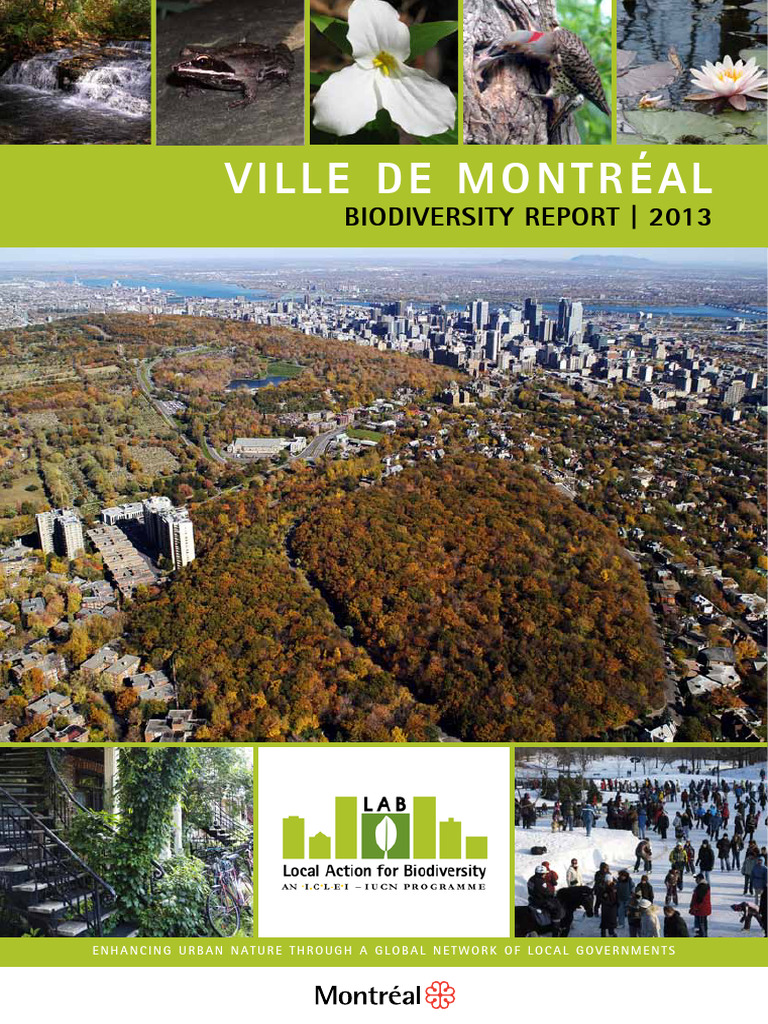 Montreal Biodiversity Report 2013 | PDF | Earth Sciences | Natural ...