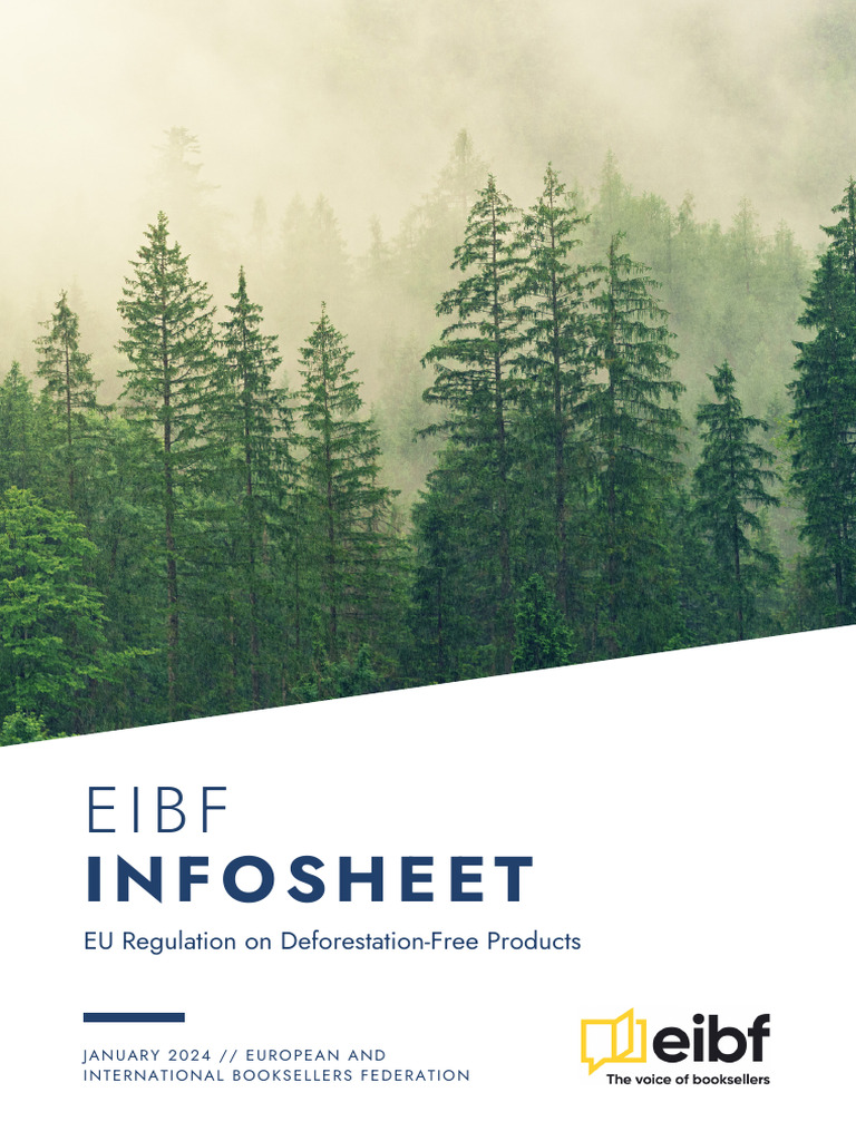 Infosheet On Deforestation-Free Products (EIBF) | PDF | Deforestation ...